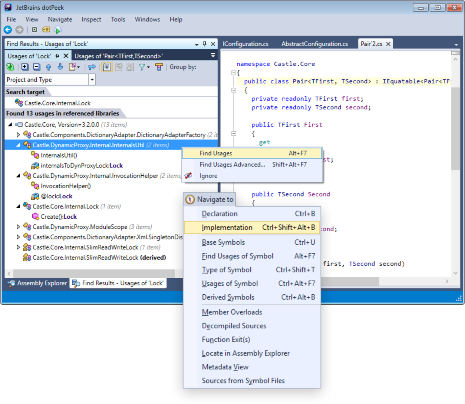 JetBrains DotPeek | DevTools
